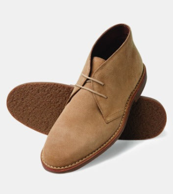 Aysgarth Sand Suede Desert Boot – RetroEsque